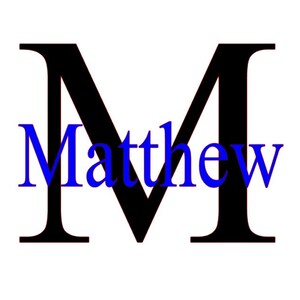 Block Letter With Name Vinyl Decal Monogram Personalized - Etsy