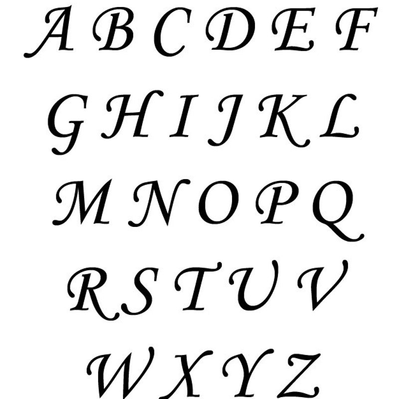 Cursive House Numbers - Etsy