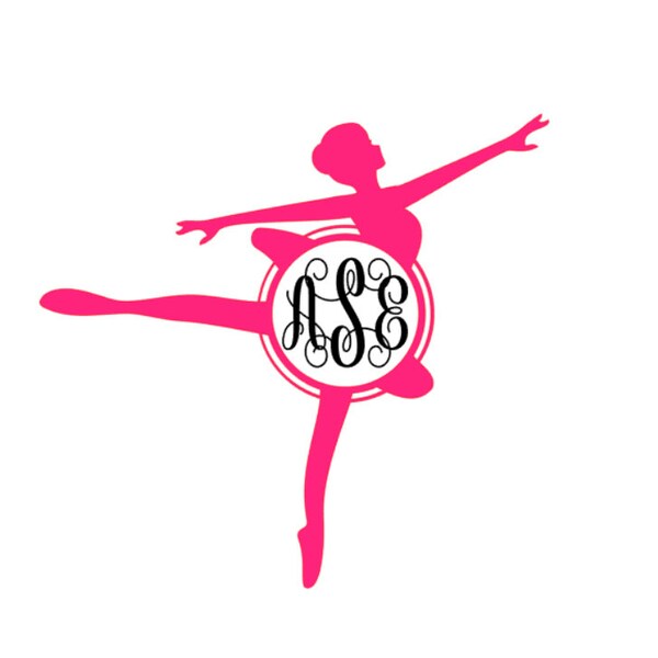 Ballerina Monogram - Etsy