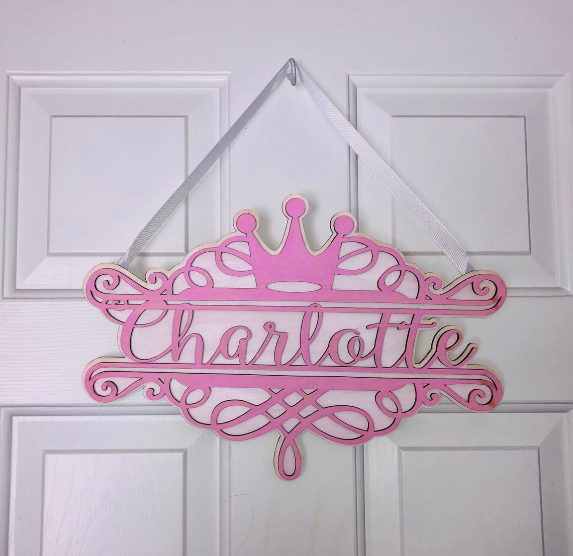 Customized Princess Door Sign With Name and Tiara for Girls - Etsy