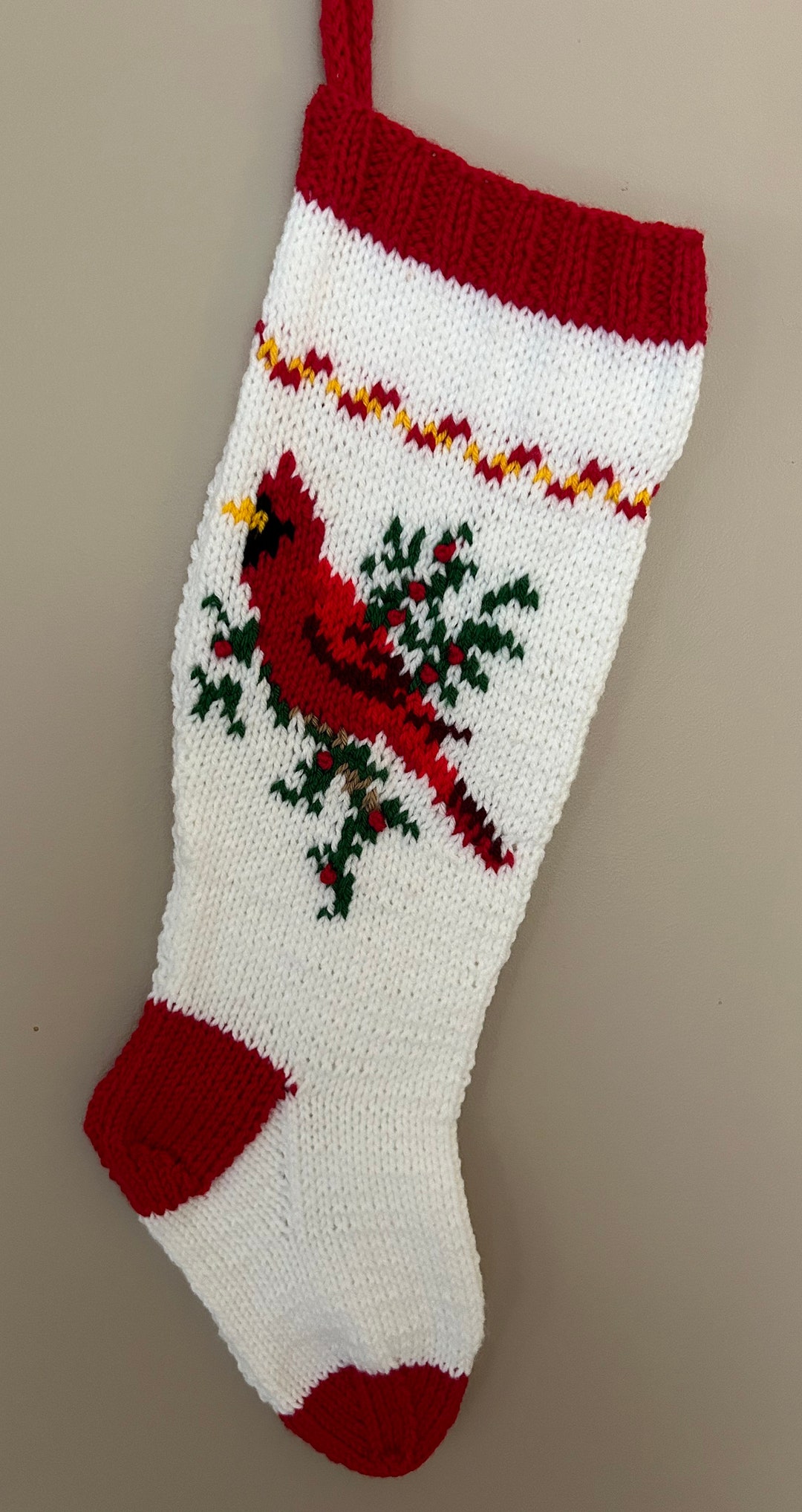 Christmas Stockings - Family Heirloom - Gifts - Hank Knit - Traditional ...