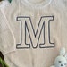 Personalized Letter Embroidered Chunky Knit Sweater for Babies and ...
