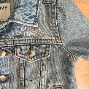 Earth Investigator Excavator Baby/toddler’s Denim Jacket- Toddler ...