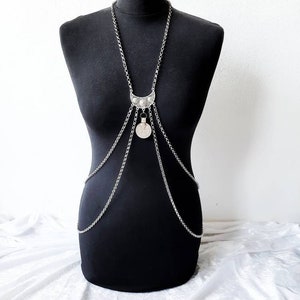 Body Harness, Bodychain, Body Chain, Body Jewellery, Handmade Bodychain ...