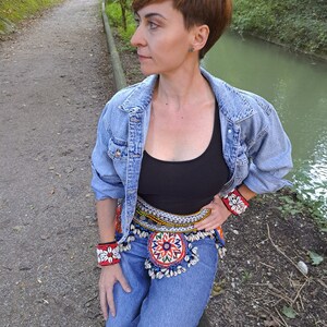 Banjara Belt, Indian Belt, Sea Shells Belt, Boho Belt, Tribal Fusion ...