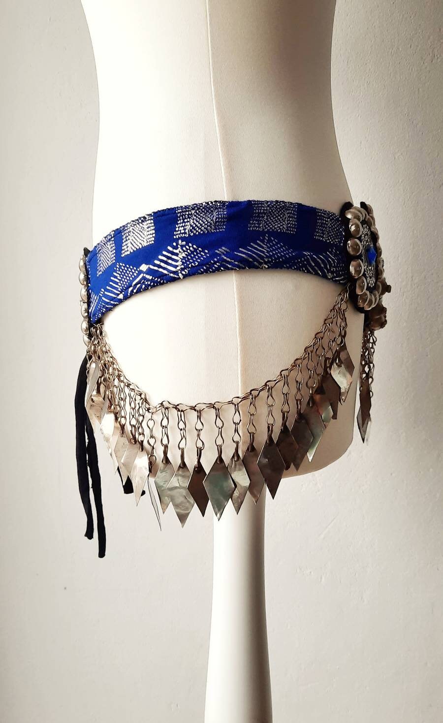 Assuit Tribal Fusion Belt Assuit Belt Faux Assuit Fusion | Etsy