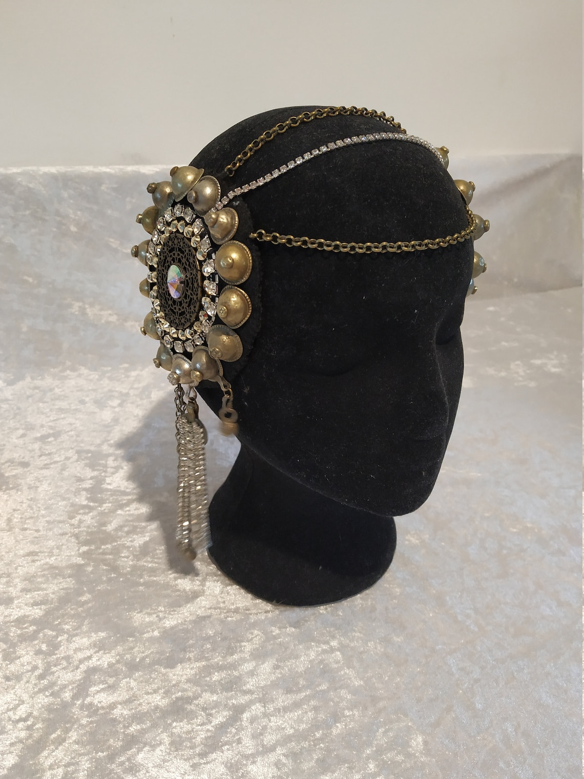 Tribal Fusion Headdress Tribal Fusion Headpiece Strass | Etsy