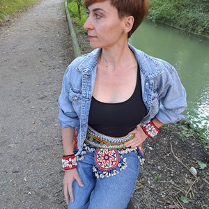 Banjara Belt, Indian Belt, Sea Shells Belt, Boho Belt, Tribal Fusion ...