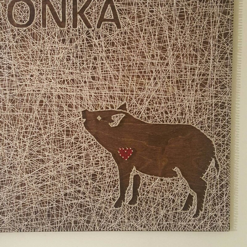 Pig String Art - Etsy