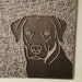 Lab Face String Art 16x16 - Etsy