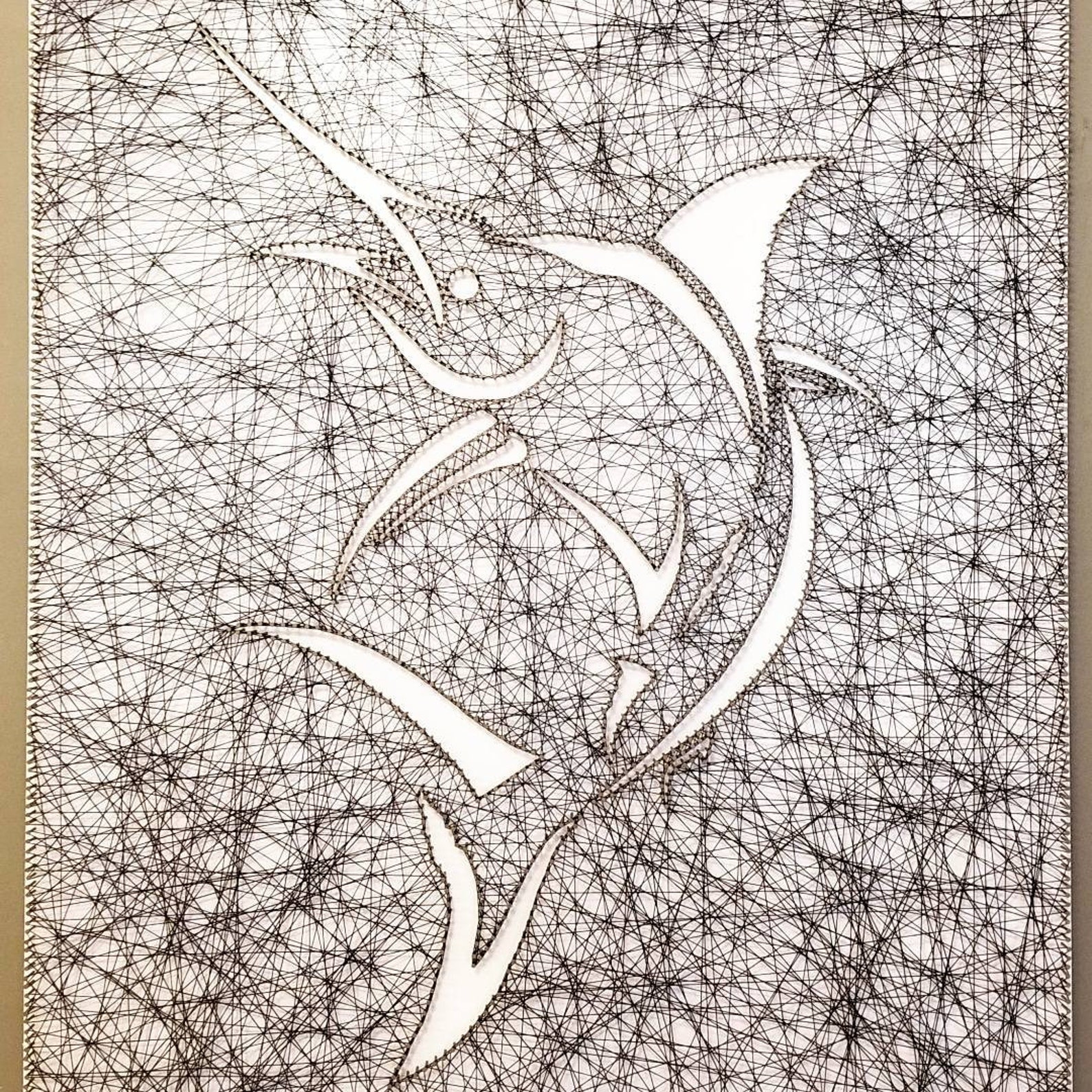 Marlin String Art 16x16 - Etsy