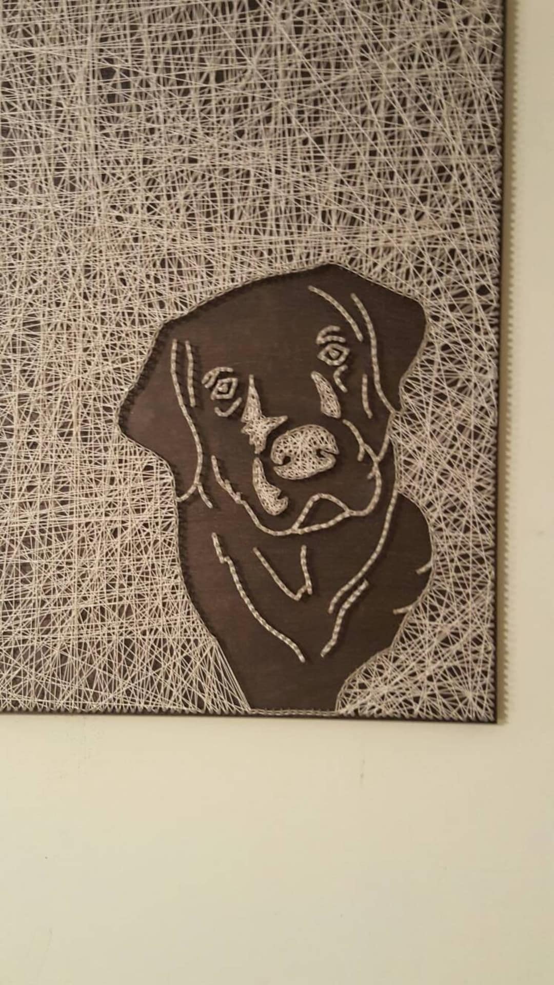 Lab Face String Art 16"x16" - Etsy