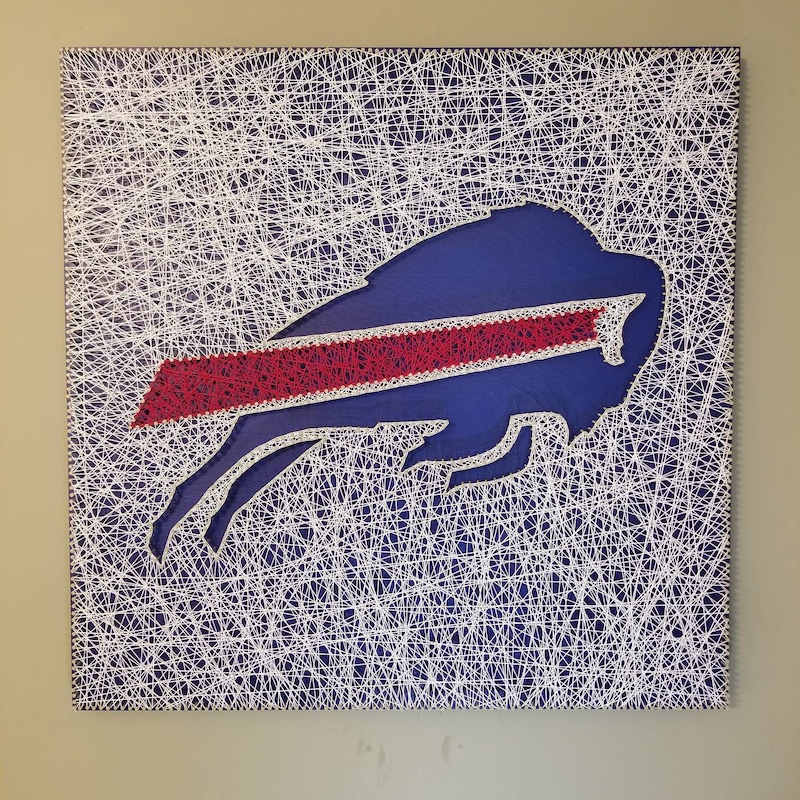 String Art Buffalo - Etsy