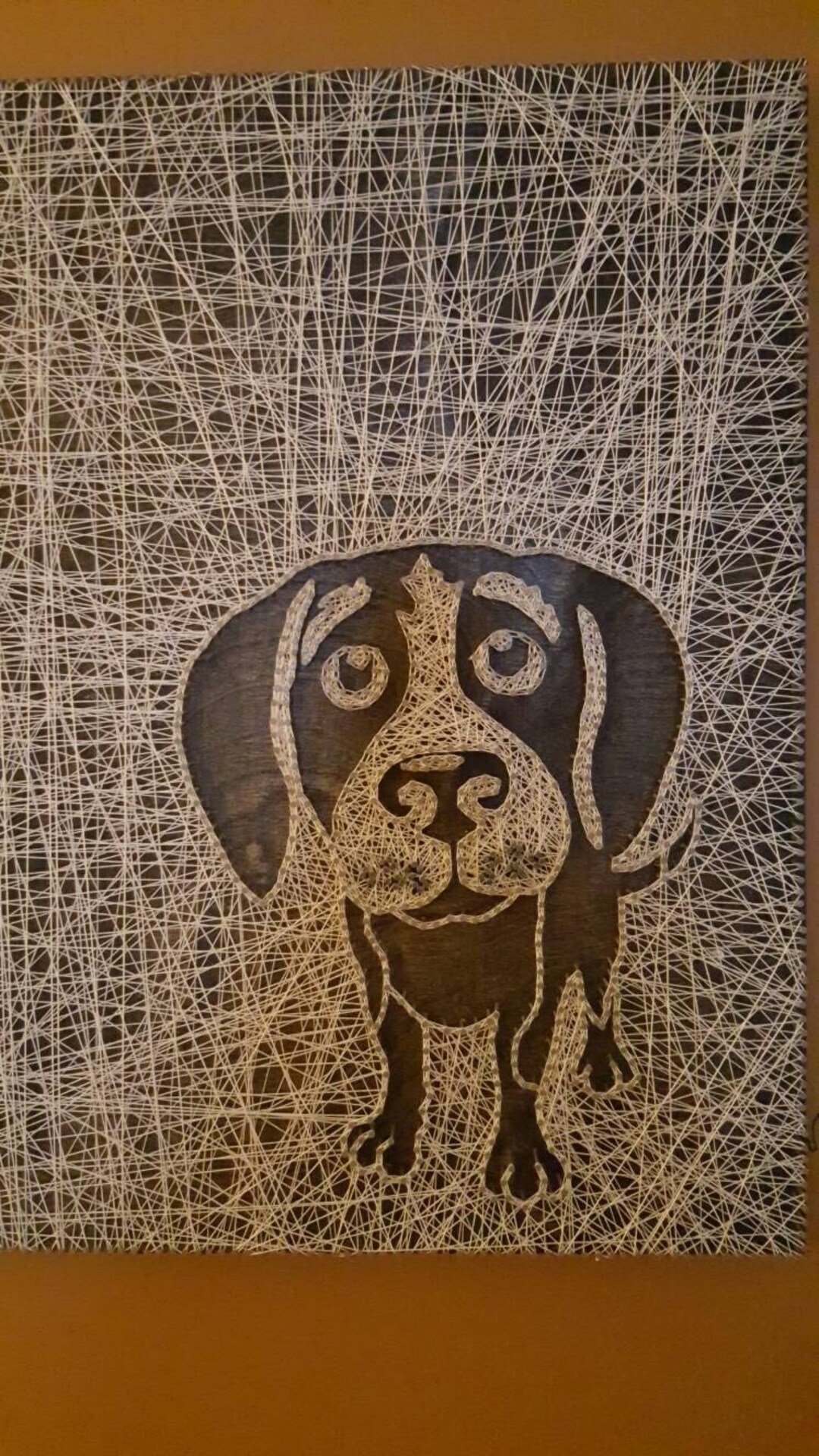 Beagle String Art 16x16 - Etsy