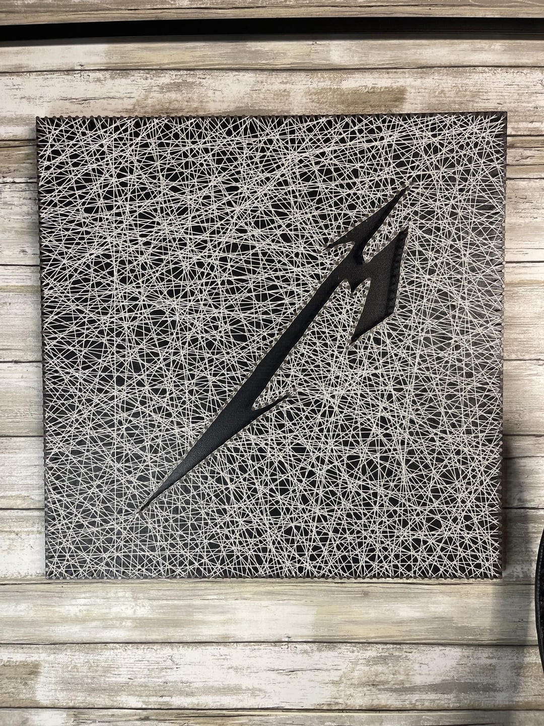 Metallica String Art - 16" X 16" Negative Space - Etsy