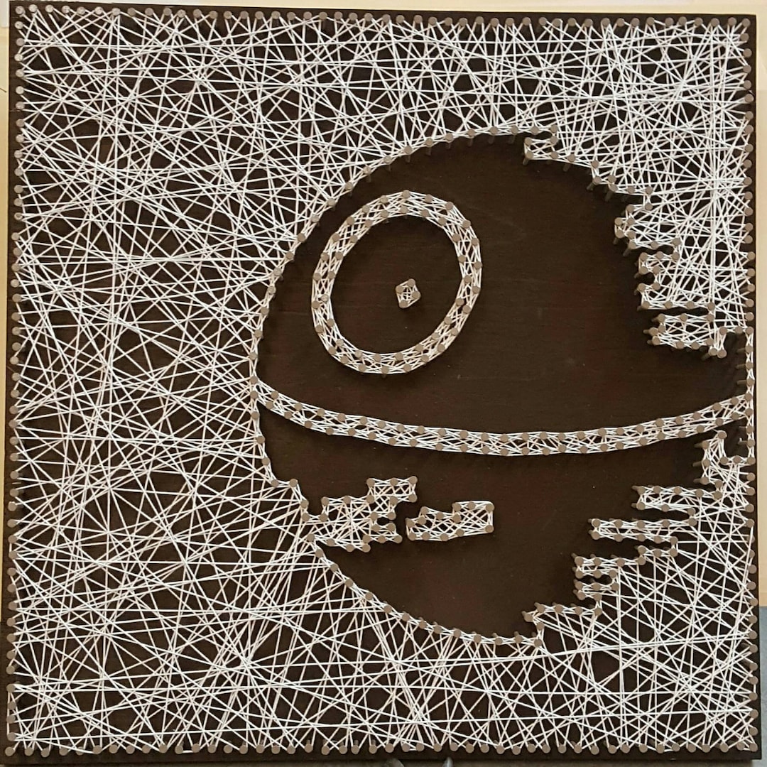 Death Star String Art 16x16 - Etsy