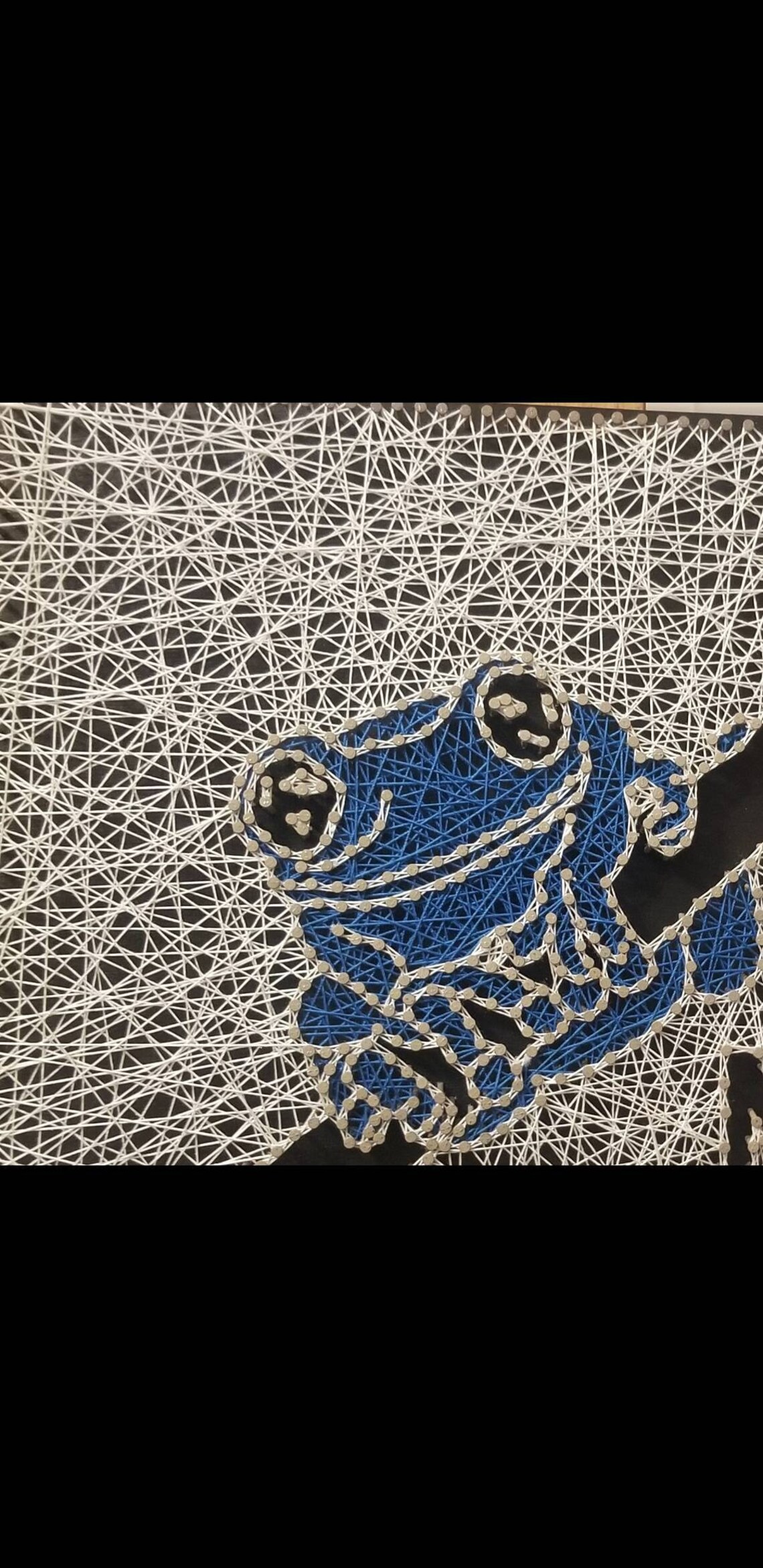 Tree Frog String Art 16"x16" - Etsy