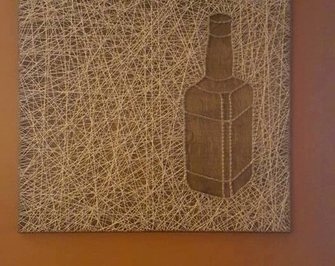 Liquor Bottle String Art 16x16 - Etsy