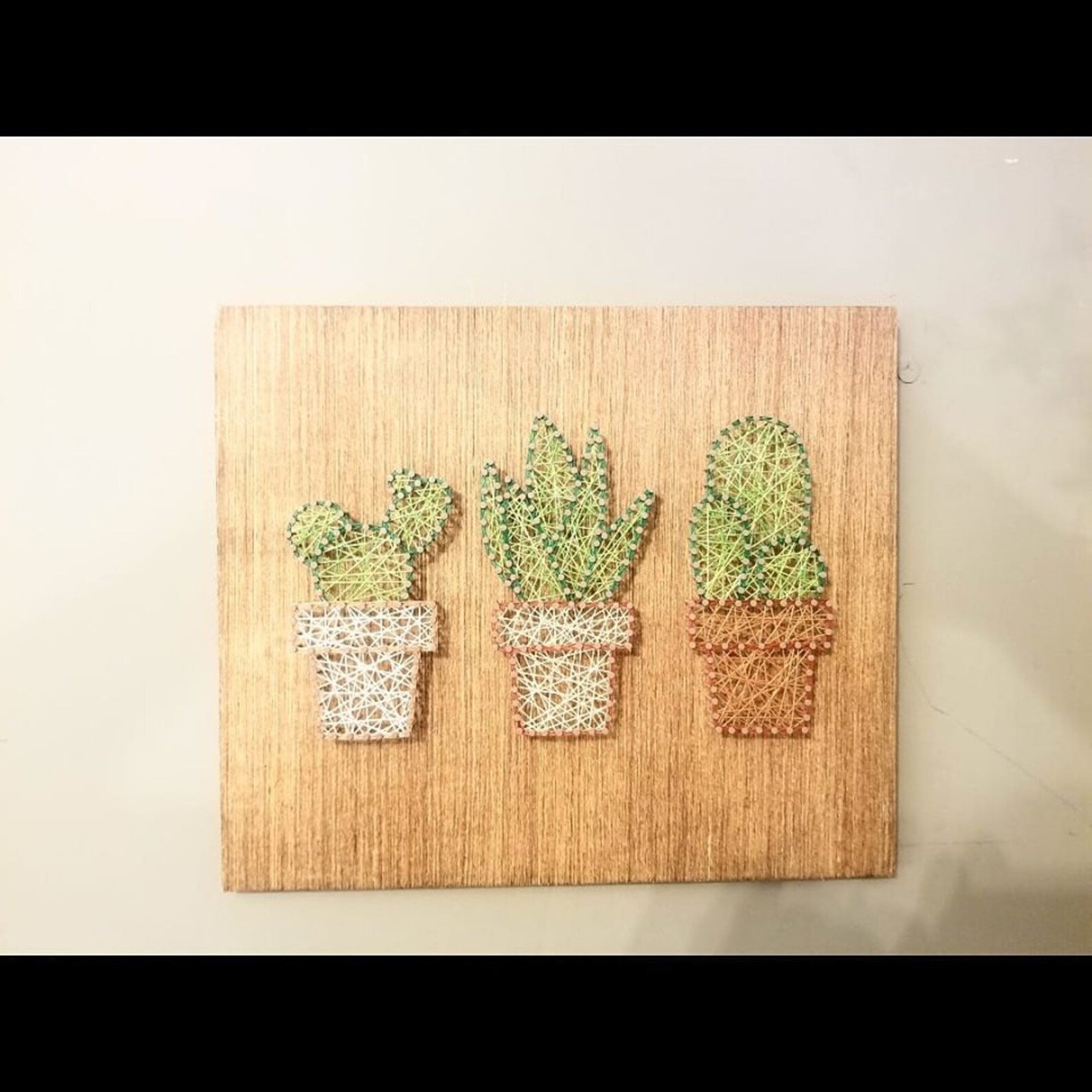 Cactus in Pots String Art - Etsy