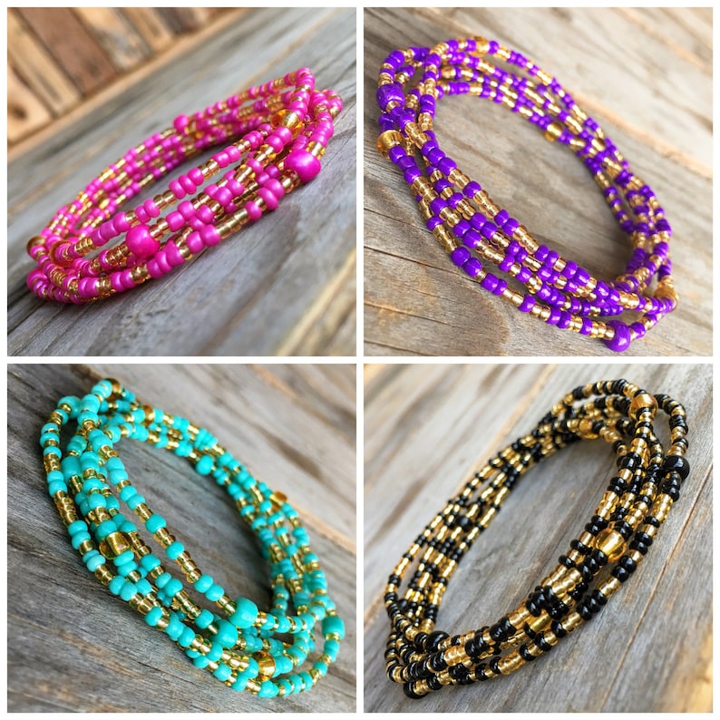 Waist Beads Body Jewelry Stretchy Elastic String Belly - Etsy