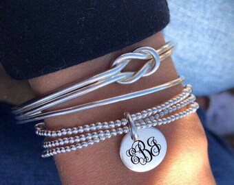 Monogrammed Bracelet - Etsy
