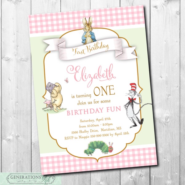 Book Themed Birthday - Etsy