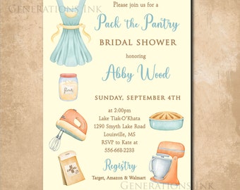 Pack the Pantry Invitations - Etsy