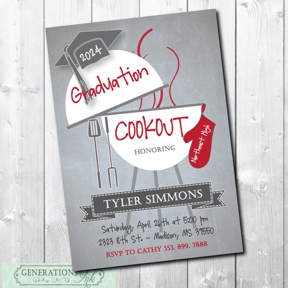 Fall Cookout Invitation