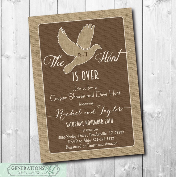 Paper Paper & Party Supplies Digital or Printed Couples Shower ...