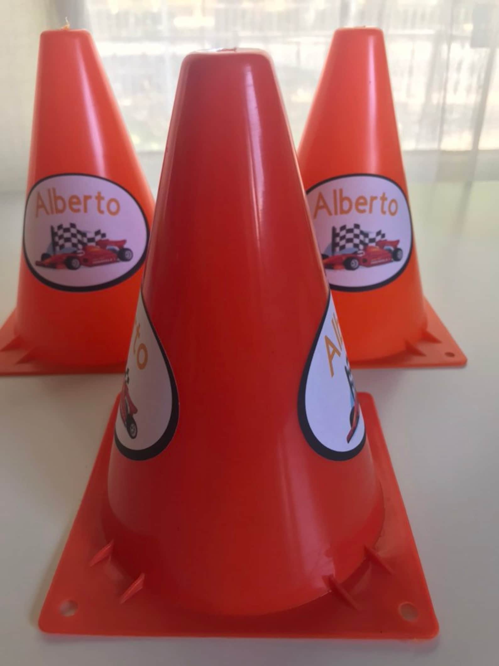 Race Car Cones set of 6 cones | Etsy