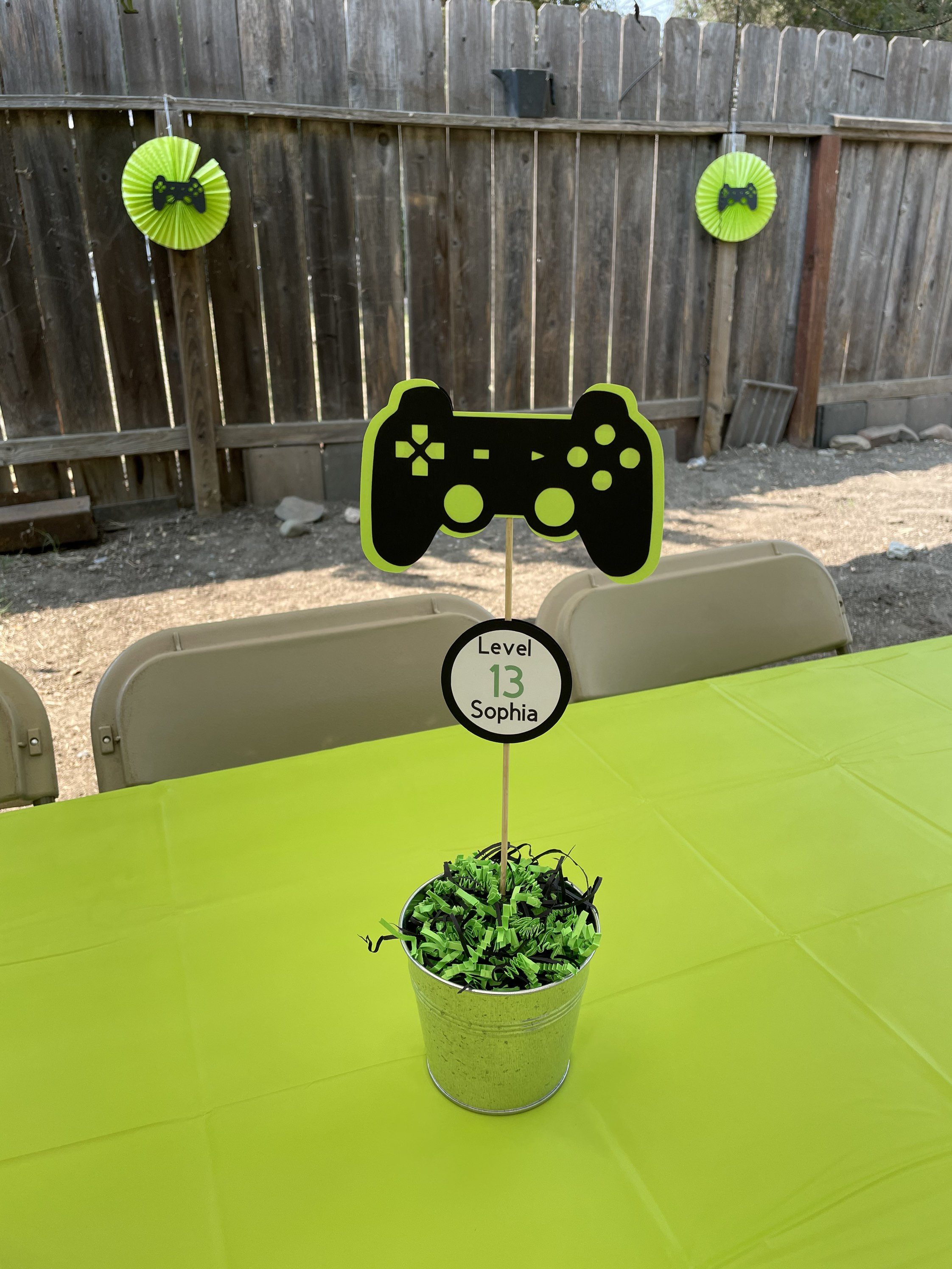 Gamer Centerpiece Stick!! (set of 6 Double Sided) VASE NOT INCLUDED. - Etsy