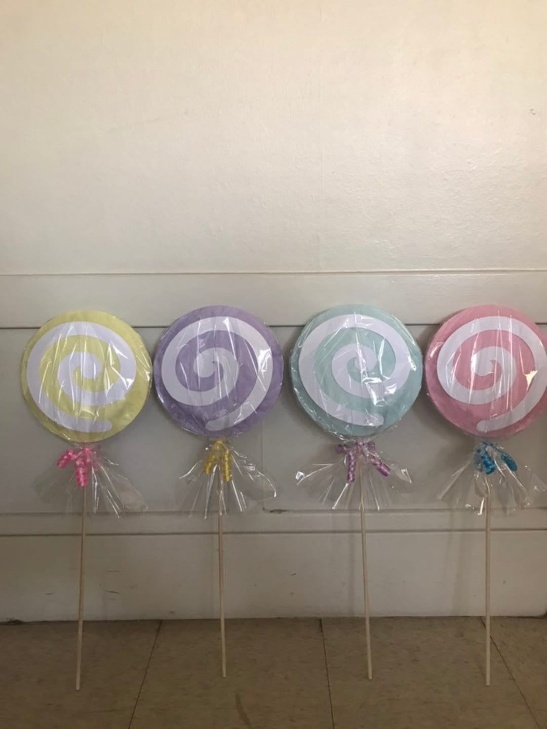 Extra-big Lollipops Sticks!!! Double Sided, Birthday Party Decorations ...