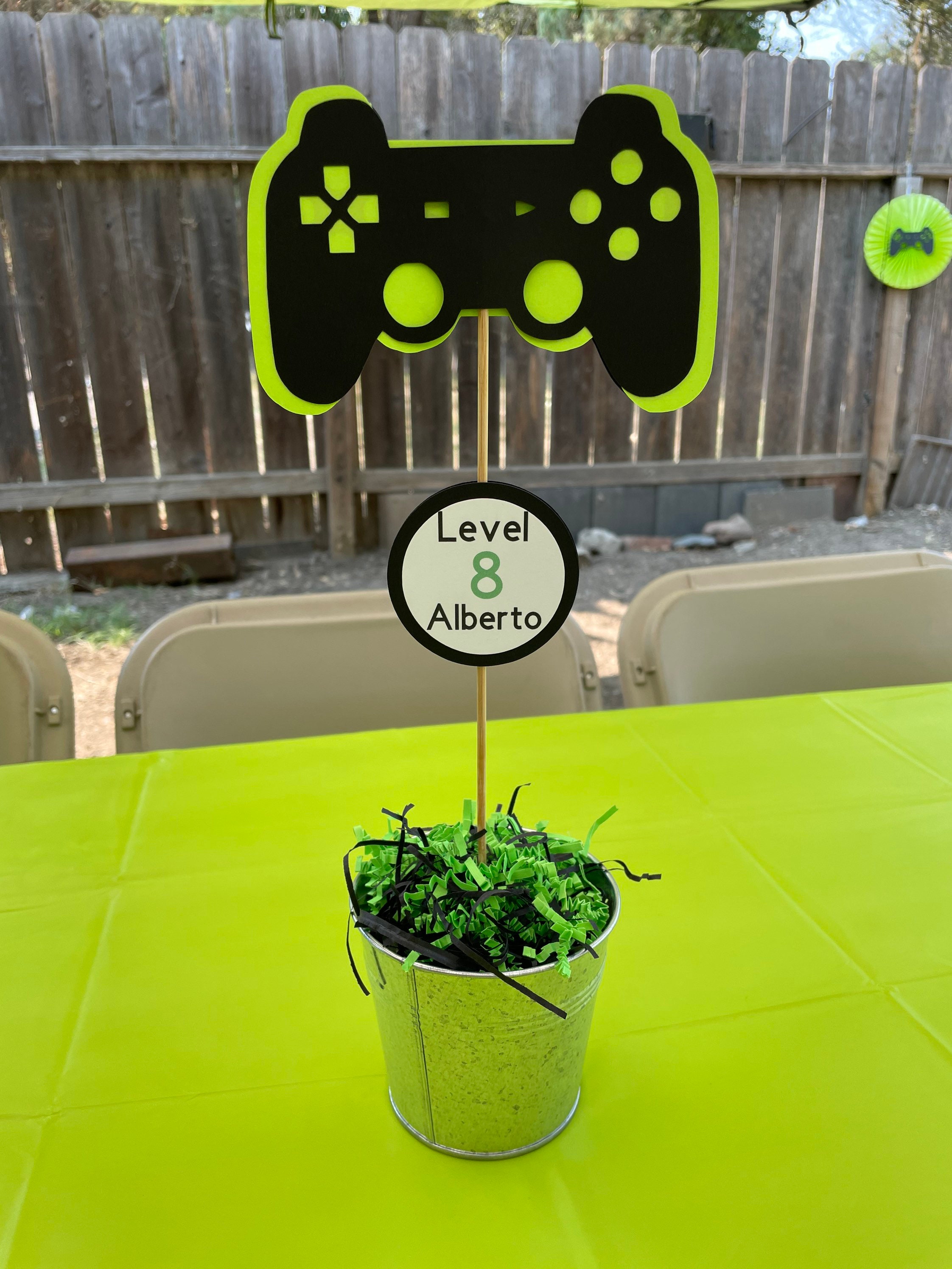 Gamer Centerpiece Stick set of 6 Double Sided VASE NOT - Etsy