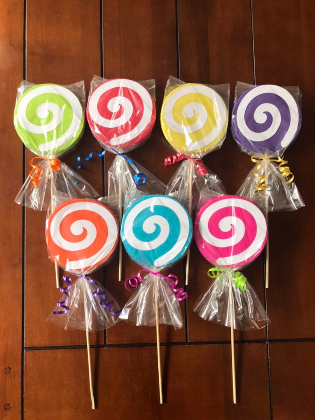 Lollipops Sticks Double Sided, Birthday Party Decorations, Excellent ...