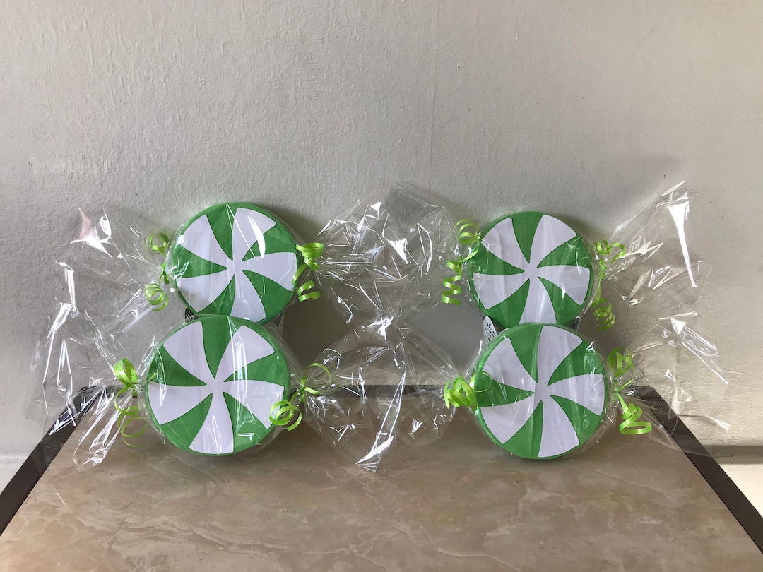 Peppermint Candy (set of 4). - Etsy