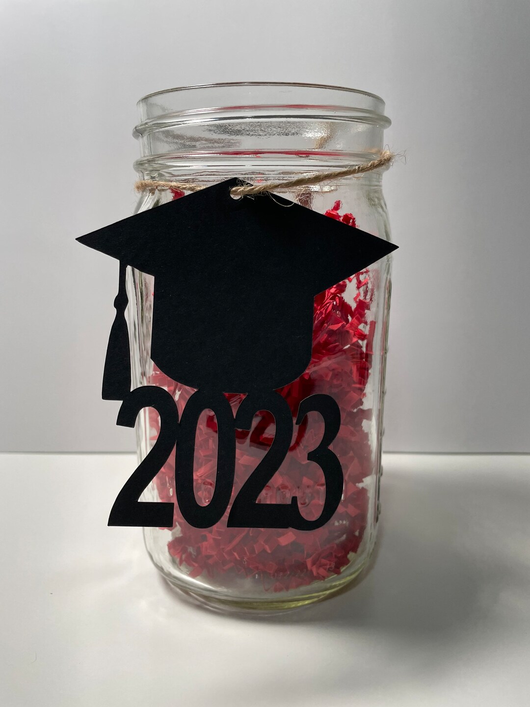 Graduation 2023 Cut Out Tags With Jute Rope!! (set of 8 Tags). - Etsy
