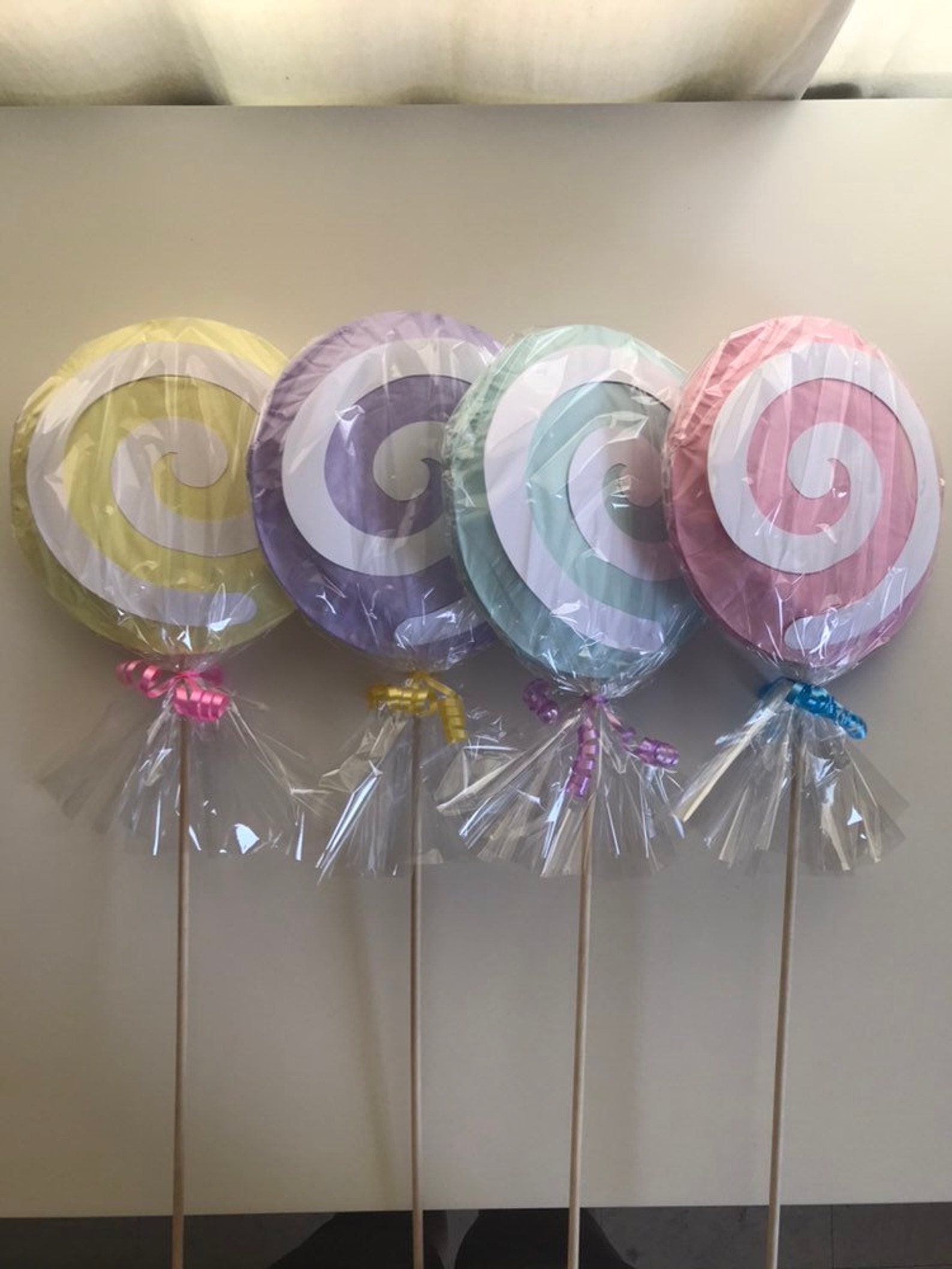 Extra-big Lollipops Sticks!!! Double Sided, Birthday Party Decorations ...