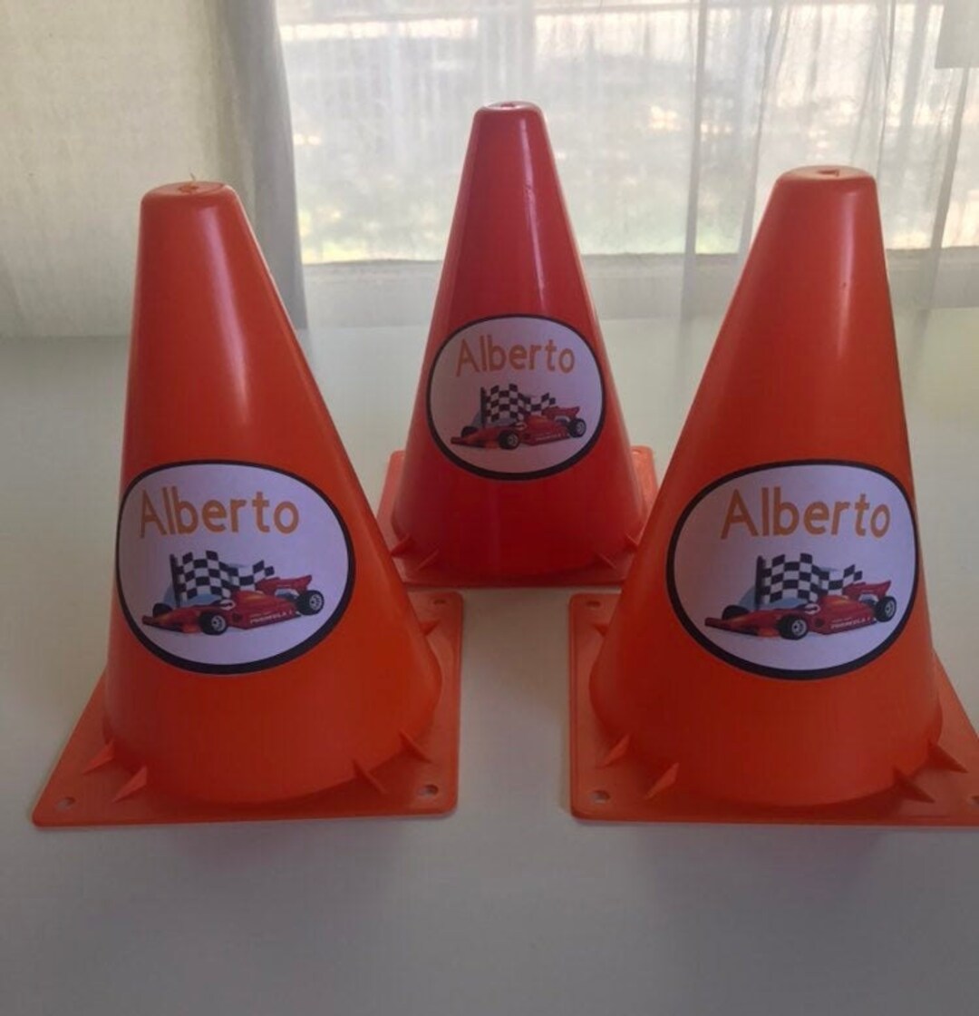 Race Car Cones set of 6 cones - Etsy.de
