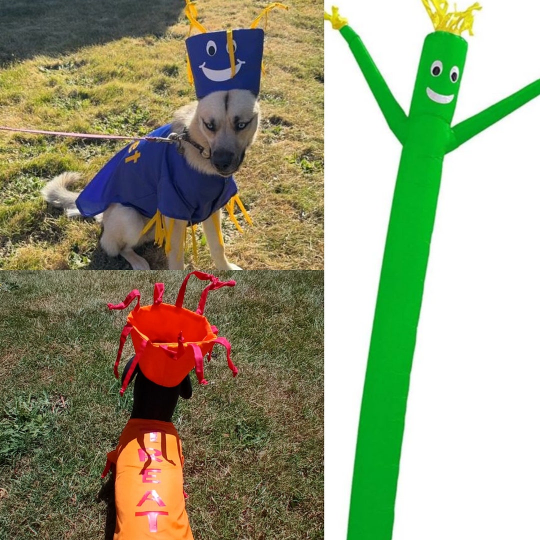 Air Dancer Dog Costume, Air Man Dog Outfit, Tube Mand Dog Outfit ...