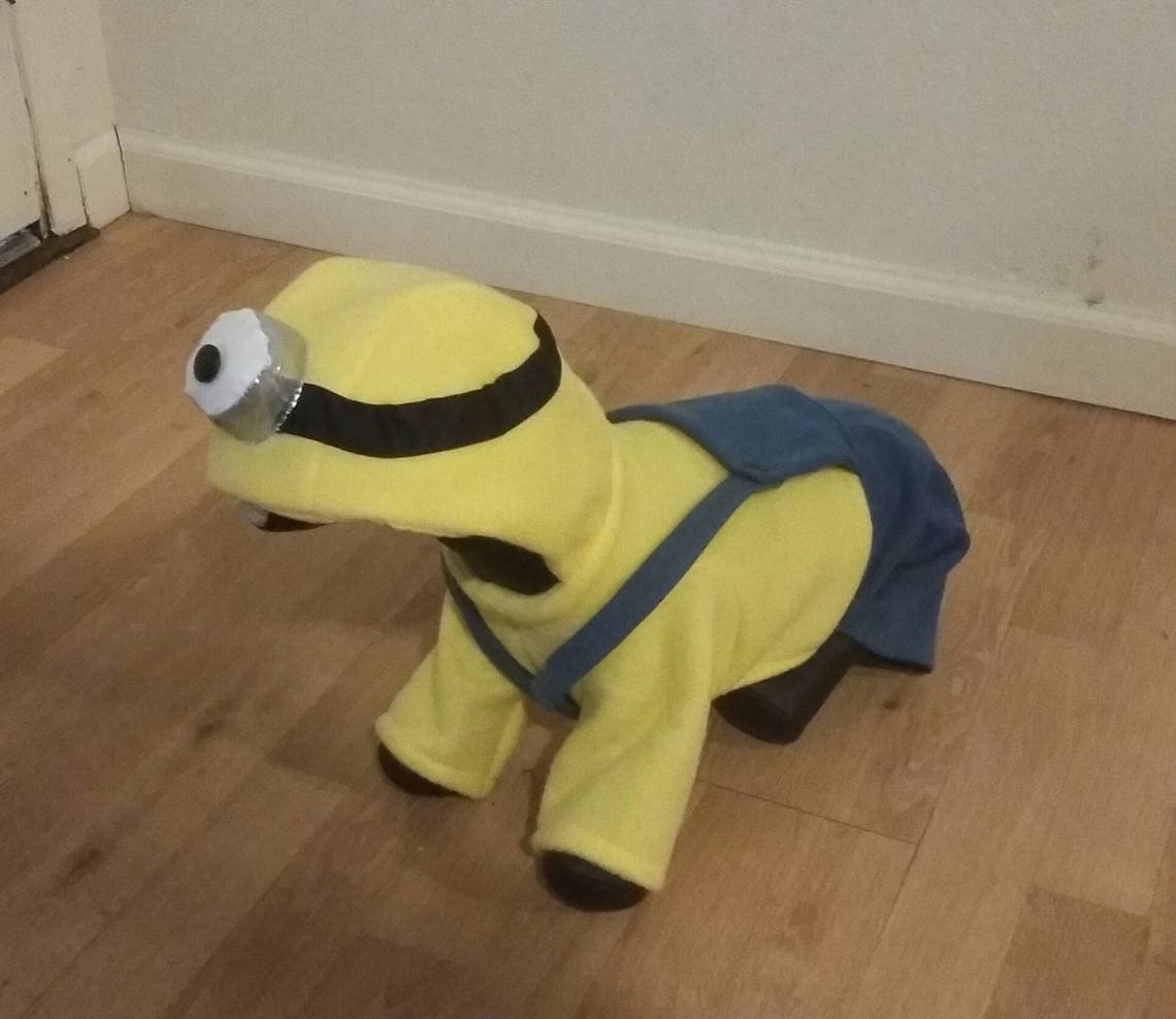 Minions Despicable Me Minion Dog Costume Halloween Dog - Etsy