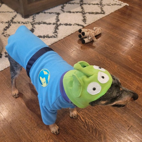 Alien Dog Costume Toy Story Alien Dog Outfit Halloween Dog - Etsy