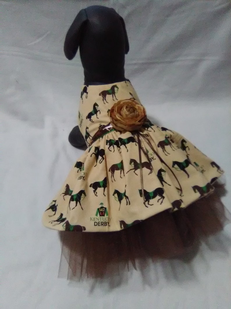 Kentucky Derby Dog Dress Kentucky Derby Dog Outfit Girl Dog - Etsy