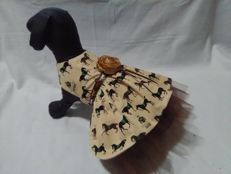 Kentucky Derby Dog Dress Kentucky Derby Dog Outfit Girl Dog - Etsy