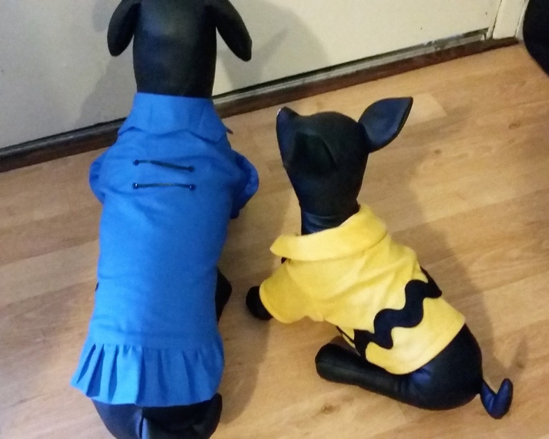 Lucy Dog Costume: Peanuts Character Cotton Dress - Etsy