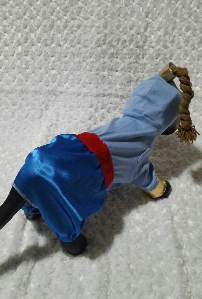 Aladdin Genie Dog Costume Genie Dog Outfit Aladdin Dog - Etsy