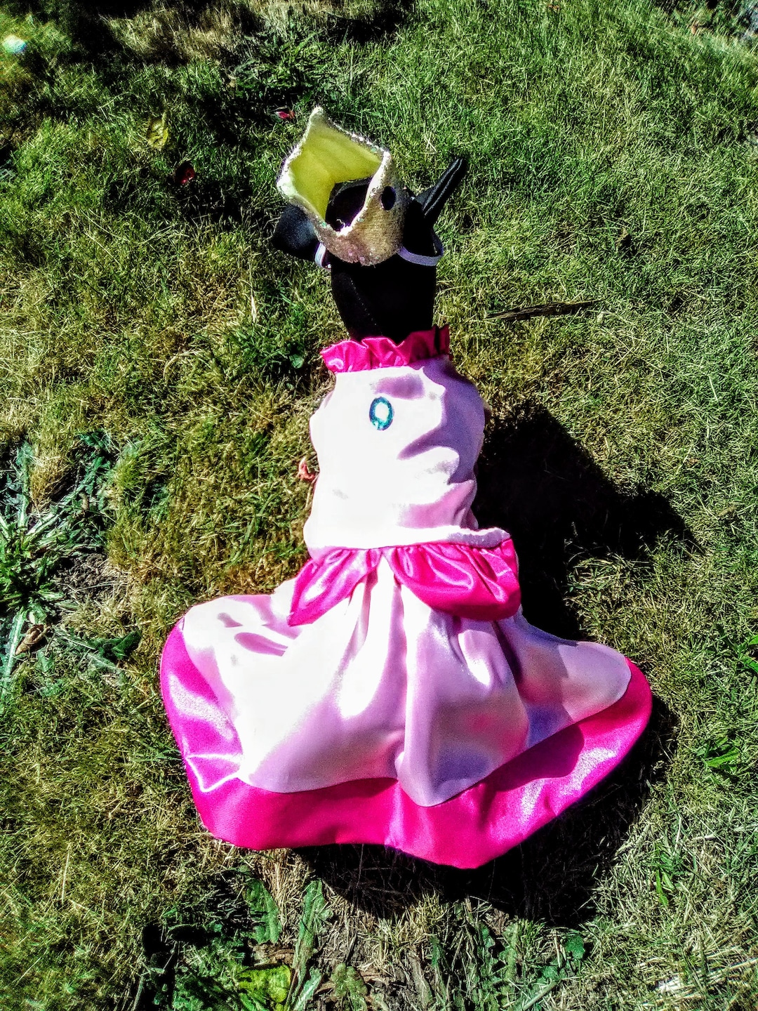 Princess Peach Dog Costume: Mario Kart Halloween Outfit - Etsy