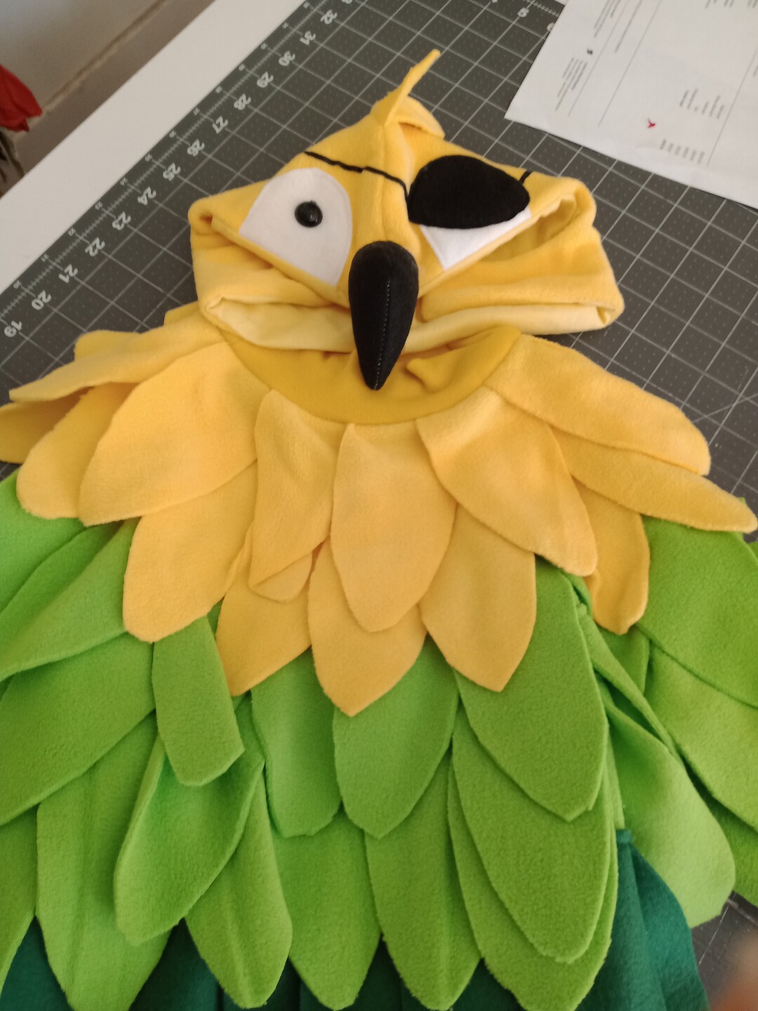 Pirate Parrot Dog Costume, Parrot Dog Costume, Bird Dog Costume ...