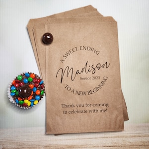 Graduation Cookie Bag, Graduation Favor Bags, Class of 2024, Cookie Bag ...