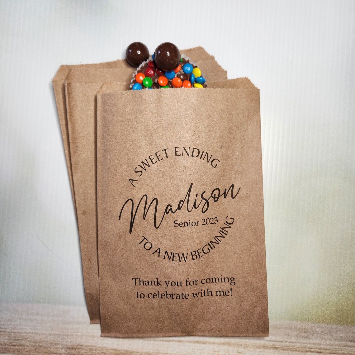 Graduation Cookie Bag, Graduation Favor Bags, Class of 2024, Cookie Bag ...