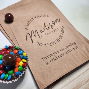 Graduation Cookie Bag, Graduation Favor Bags, Class of 2024, Cookie Bag ...